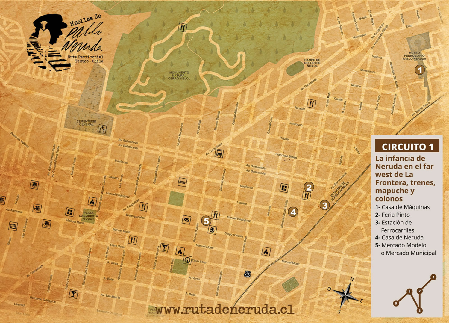 Ruta Patrimonial – Municipalidad de Temuco